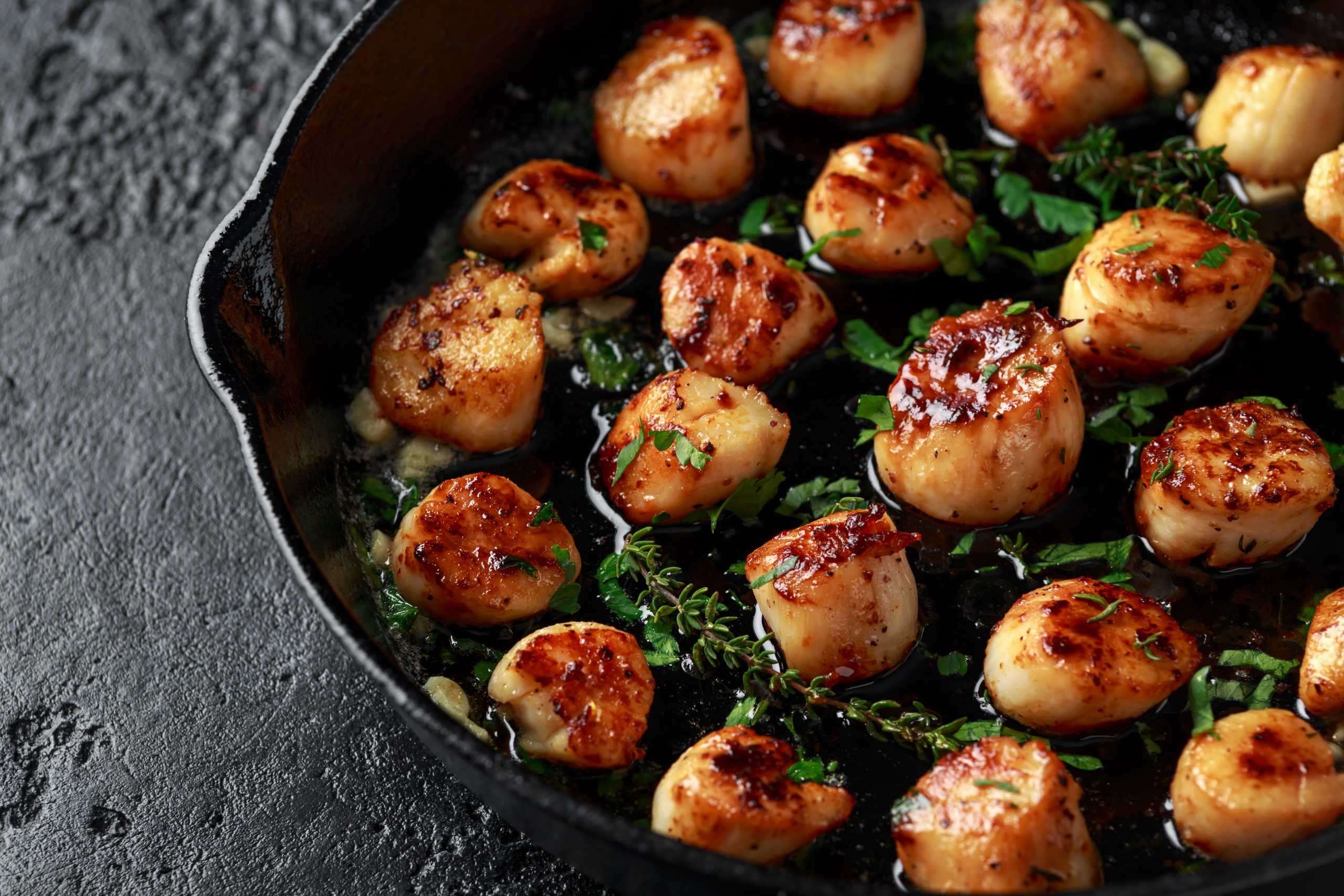 Fine Dining with Scallops – DelicioUS!