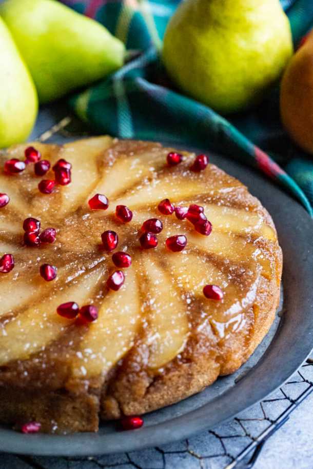 Pear Upside Down Cake – DelicioUS!