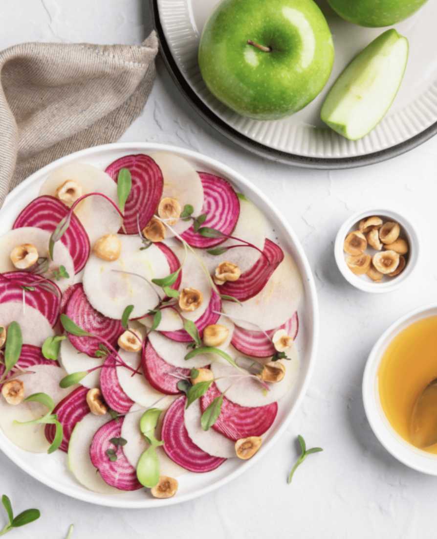 Apple Beetroot Carpaccio – DelicioUS!