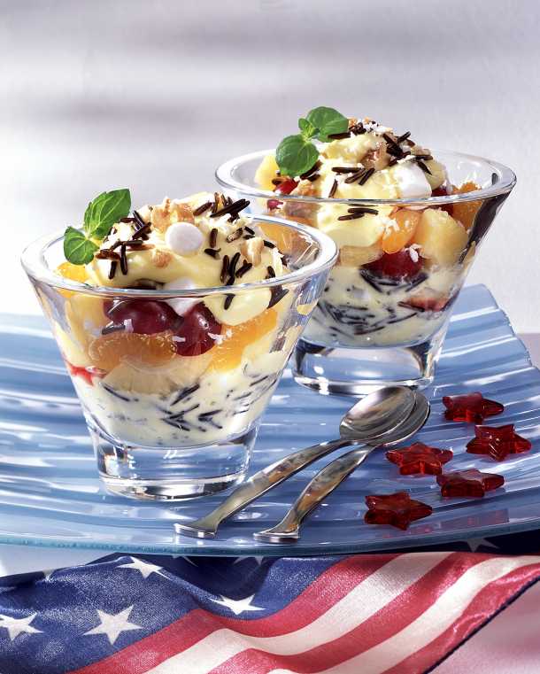 Pudding with wild rice and American white rice – DelicioUS!