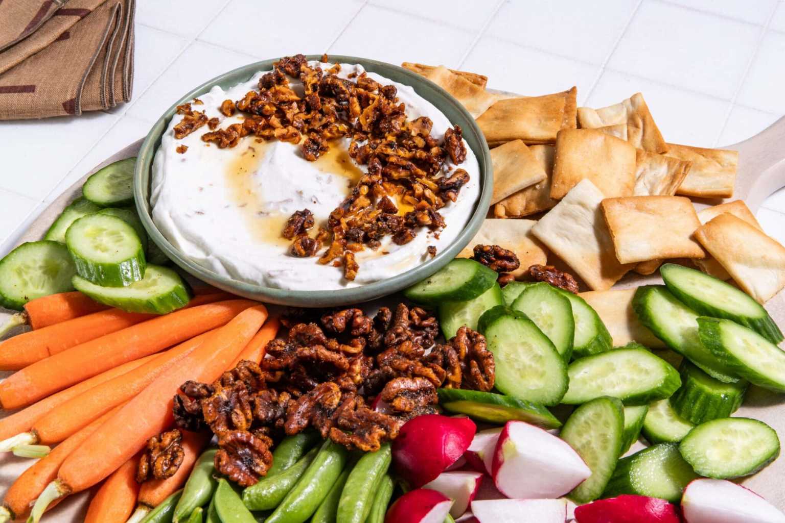 Spiced Walnut and Cottage Cheese Dip – DelicioUS!